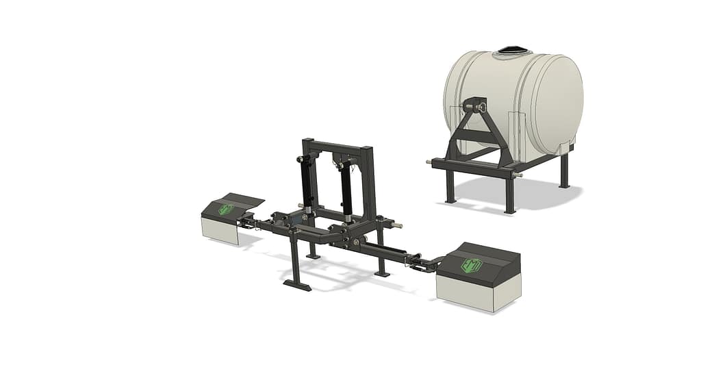 Rear-Mounted Tank | Efficient & Precise For Farmers