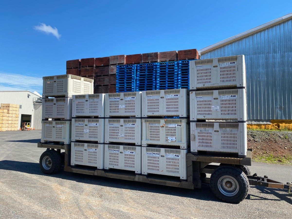 APPLE BIN TRAILER – CUSTOM - Eastern manufacturing and design